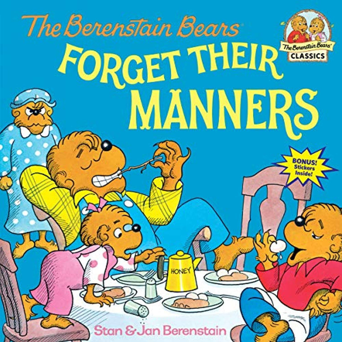 The Berenstain Bears Forget Their Manners, Paperback, Illustrated Edit ...